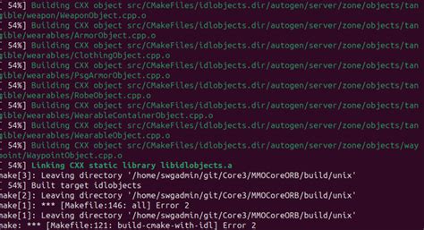 Core3 Compile Error Rswgemu
