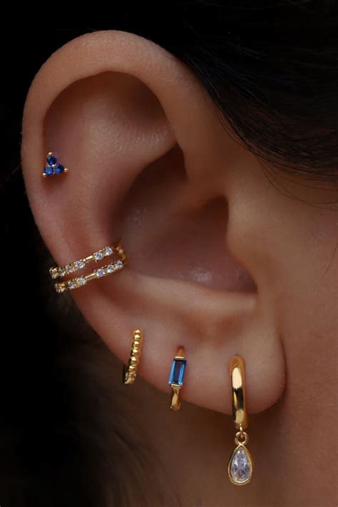 Pin By Bibi On My Editsjewellery Minimalist Ear Piercings Ear