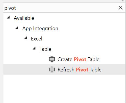 How To Apply Filter To Pivot Table Studio Uipath Community Forum