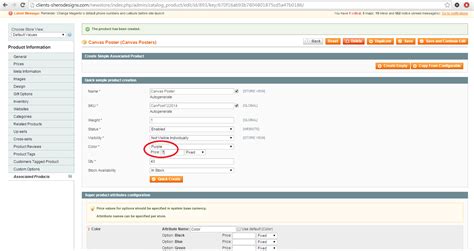Tutorial Create Configurable Swatches In Magento