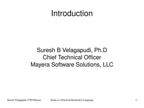 Scala As A Declarative Language Odp Programming Languages Computing