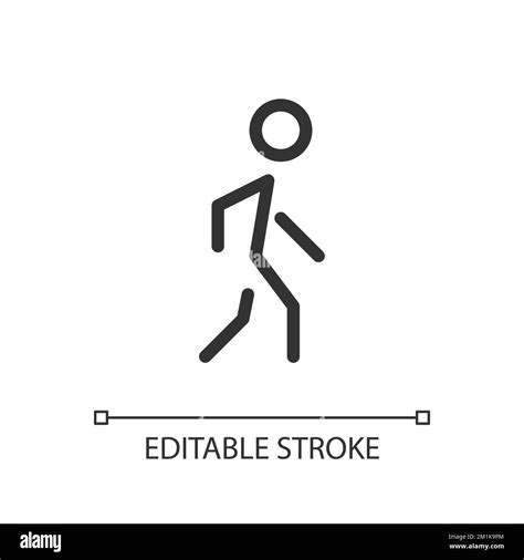 Human Pixel Perfect Linear Ui Icon Stock Vector Image And Art Alamy