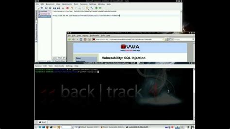 damn vulnerable web app sql injection with sqlmap youtube
