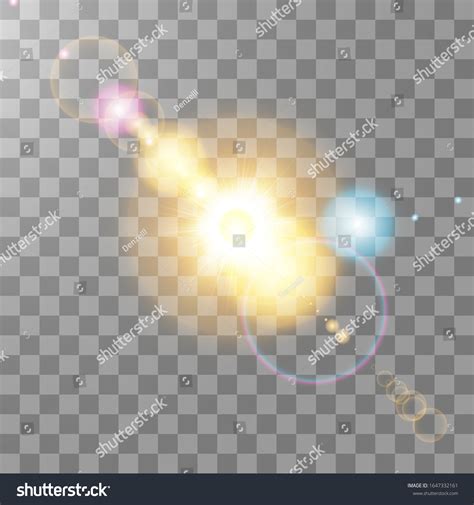 벡터 투명빛 특수 렌즈 플레어 조명 스톡 벡터로열티 프리 1647332161 Shutterstock