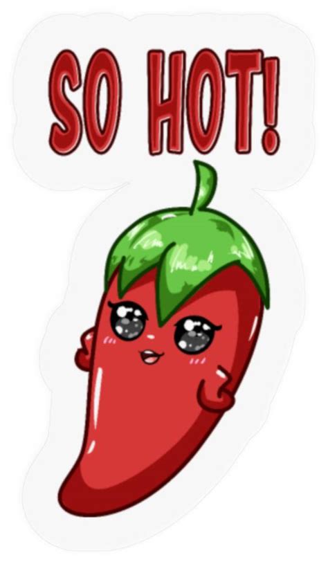 Cute Chilli Chica So Hot Funny Peppers Sold By Ernest Lee Sku