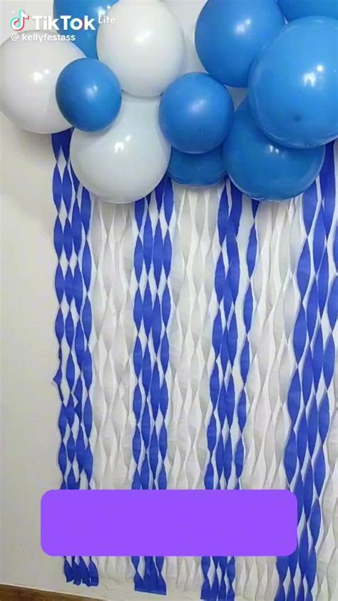 Ideias De Decoração Com Papel Crepom