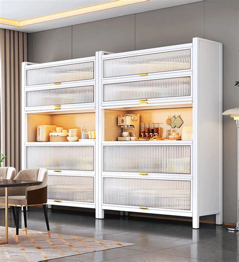 Joybos® Upgraded Larger Heavy Metal Kitchen Storage Cabinet F238