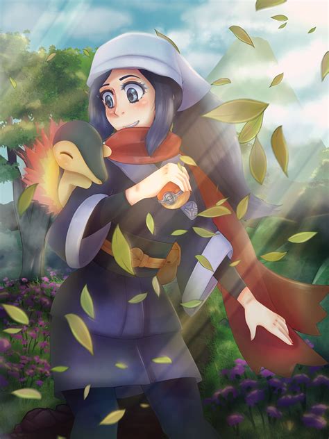 Pokemon Legends Arceus Fanart By Kennythemesht On Deviantart