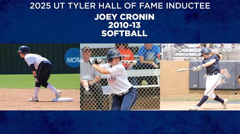 Ut Tyler Hall Of Fame Class Of 2025 Joey Cronin University Of Texas