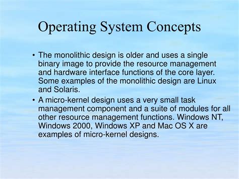 PPT Operating System Concepts Terminology And History PowerPoint Presentation ID