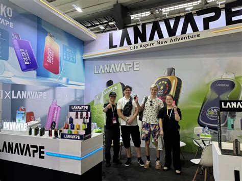 Lanavape X Brusko Russia Vape Expo 2024 News Hotspot Lanavape
