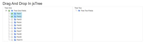 Drag And Drop In Jstree