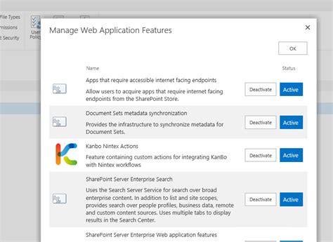 Nintex Integration Installation KanBo Help Portal