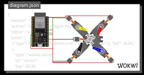 Servo Alfin2 Wokwi Esp32 Stm32 Arduino Simulator