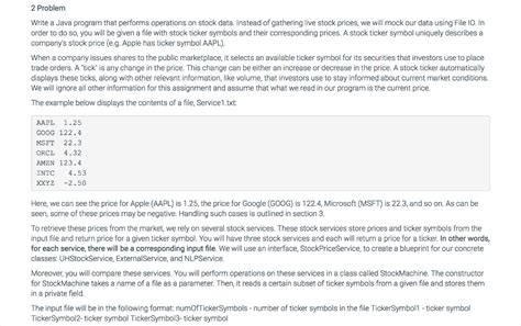 2 Problem Write A Java Program That Performs