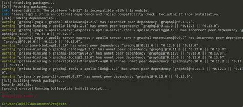 Unexpected Token Issue Graphql Boilerplates React Fullstack