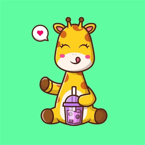 귀여운 기린 벡터 Freepik에서 무료 고품질 벡터를 다운로드하세요 Freepik