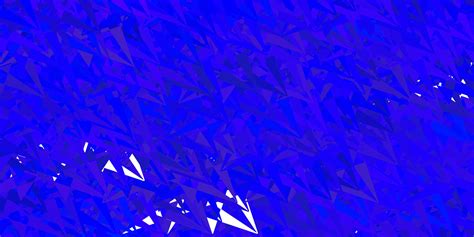 Dark Blue Red Vector Layout With Triangle Forms 17670729 Vector Art