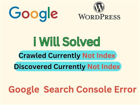 Solution And Index Discovered And Crawled Currently Not Index Pages Upwork