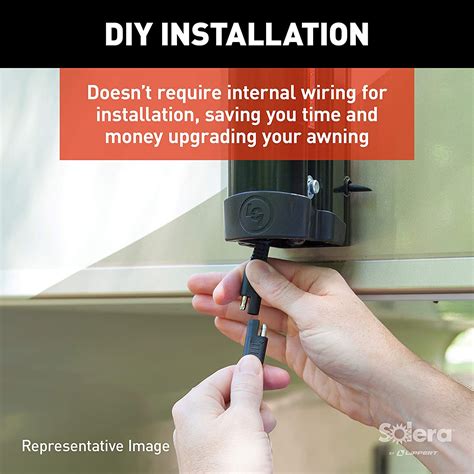 Lippert Solera Black 18v Universal Awning Hardware Kit Edmonton Rv Service