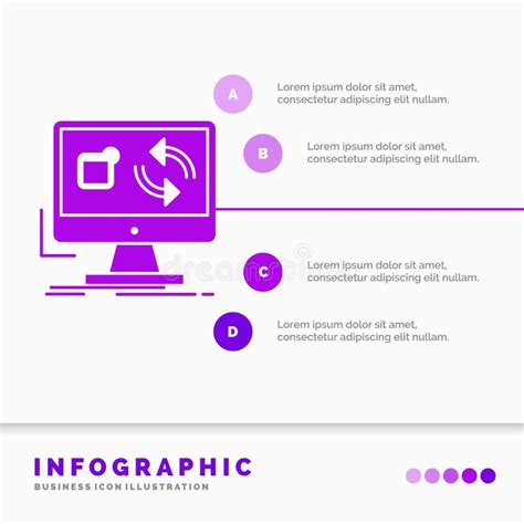 Update App Application Install Sync Infographics Template For Website And Presentation