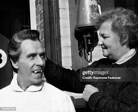 Irish Actor Noel Willman Has His Hair Done By Stylist Freda Steiger News Photo Getty Images