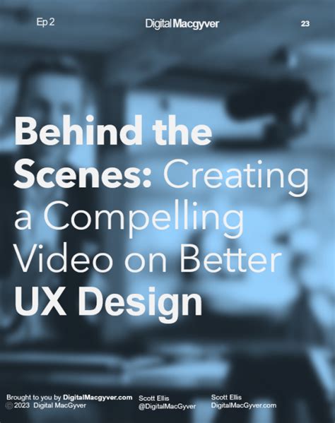 Behind The Scenes Creating A Compelling Video On Better Ux Design In Sharepoint For Small