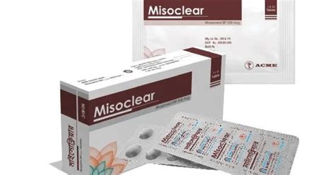 Misoclear 200 Mcg Tab Misoprostol
