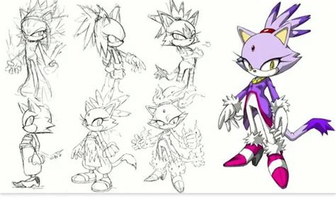 Blaze The Cat Concept Art R Sonicarchive