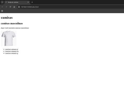 [dúvida] Exercício Html Html E Css Ambientes De Desenvolvimento Estrutura De Arquivos E Tags