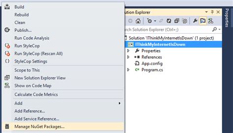 How To Access Nuget When Internet Is Down Or Not Available