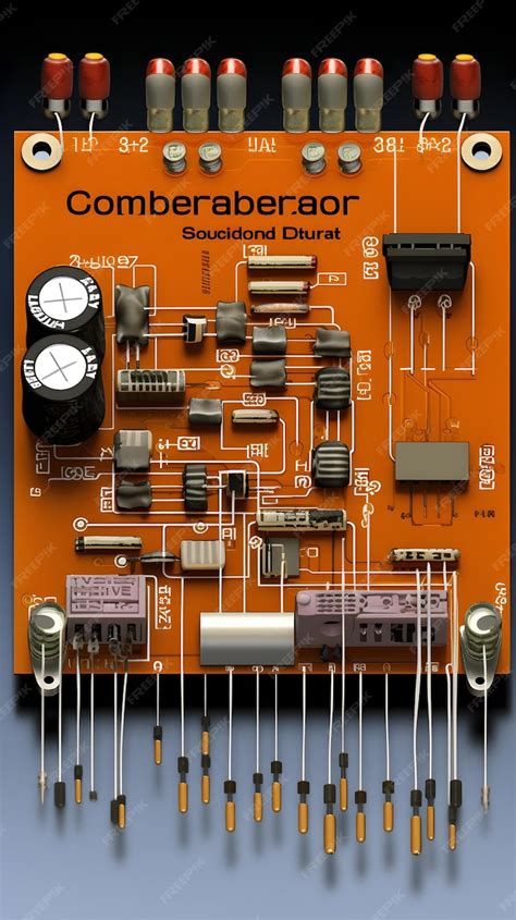 Premium Photo Detailed Schematic Diagram Of A Common Base Amplifier Circuit In Electronics