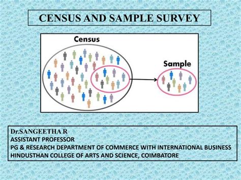 Census And Sample Survey Pptx