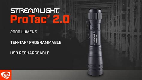 Streamlight Protac® 20 Tactical Handheld Flashlight Youtube