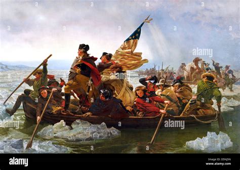 Emanuel Gottlieb Leutze Washington Crossing The Delaware 1851 Oil On