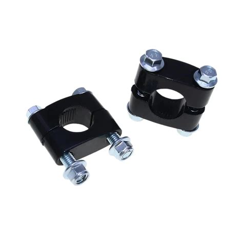 2pcs Motorcycle Handlebar Riser Mount Clamps Accessory Simple