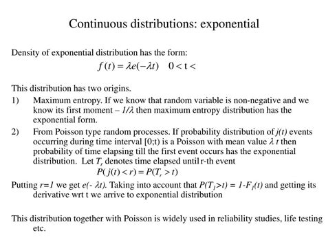 PPT Some Standard Univariate Probability Distributions PowerPoint Presentation ID