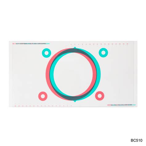 Variable Tranaglyph Kit Redgreen Fusion Slides For Vision Therapy