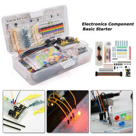 830 Breadboard Set Electronic Component Basic Starter Kit With Breadboard Cable Resistor