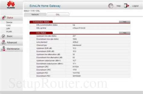 How To Change The DNS Settings On The Huawei EchoLife HG