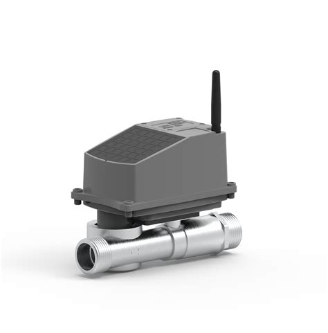 Solar Powered Smart Water Valve With Long Range Wireless Lora Enabled Sensors Building And