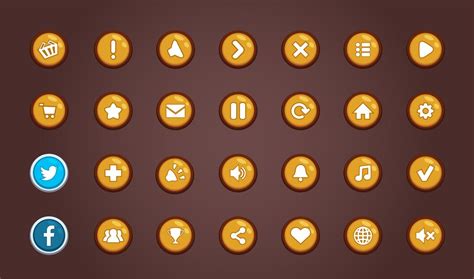 Premium Vector Mobile Game Icons User Interface Ui Ux