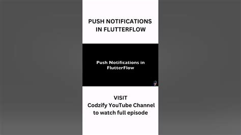Push Notifications In Flutterflow With Firebase Flutterflow Tutorial For Beginners Youtube
