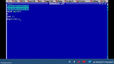 How To Print Character In C Program Youtube