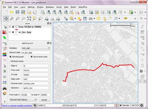 Openstreetmap Fixing Pgrouting Error Starting Vertex Not Found