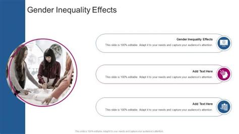 Gender Inequality PowerPoint Presentation And Slides PPT Slide SlideTeam