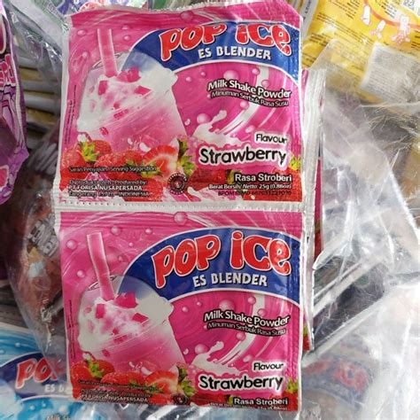 Jual Pop Ice Renceng All Varian 1 Renceng Shopee Indonesia