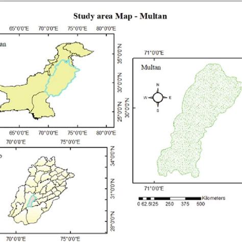 GIS Map For Study Area Location Download Scientific Diagram