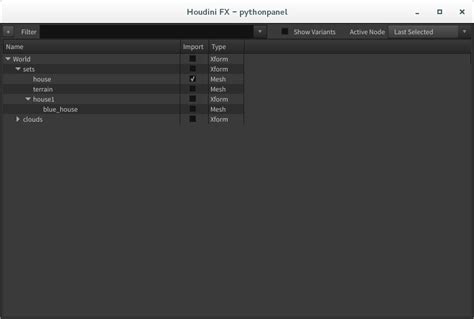 Houdini USD Example Workflow Universal Scene Description 25 08 Documentation