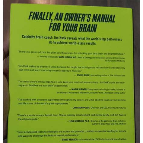 Limitless Upgrade Your Brain Learn Anything Faster And Unlock Your